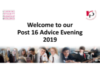 Sixth Form Welcome – Roundwood Park School